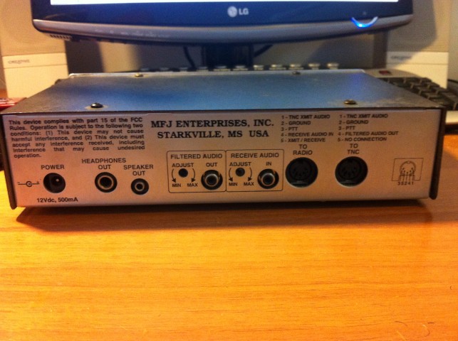 Filtro Audio DSP MFJ 784B | RADIOTROCA